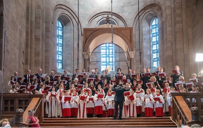 A church choir in Germany. AP/Peter Zschunke